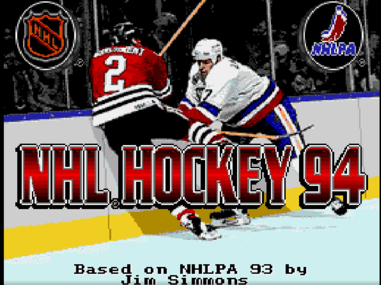 NHL 94' - Play Sega GENESIS games online