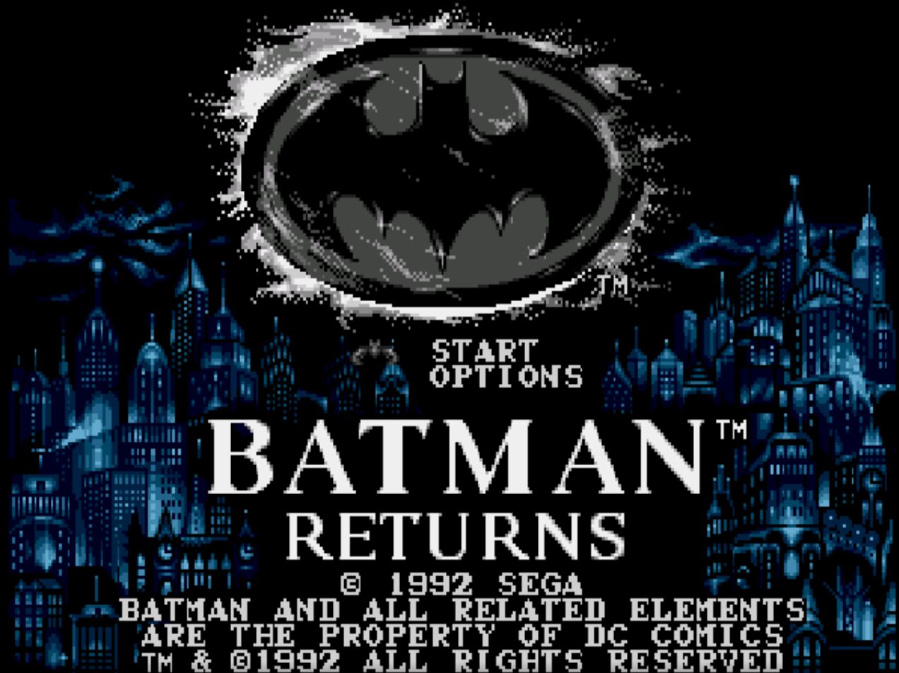 Batman Returns - Play Sega GENESIS games online